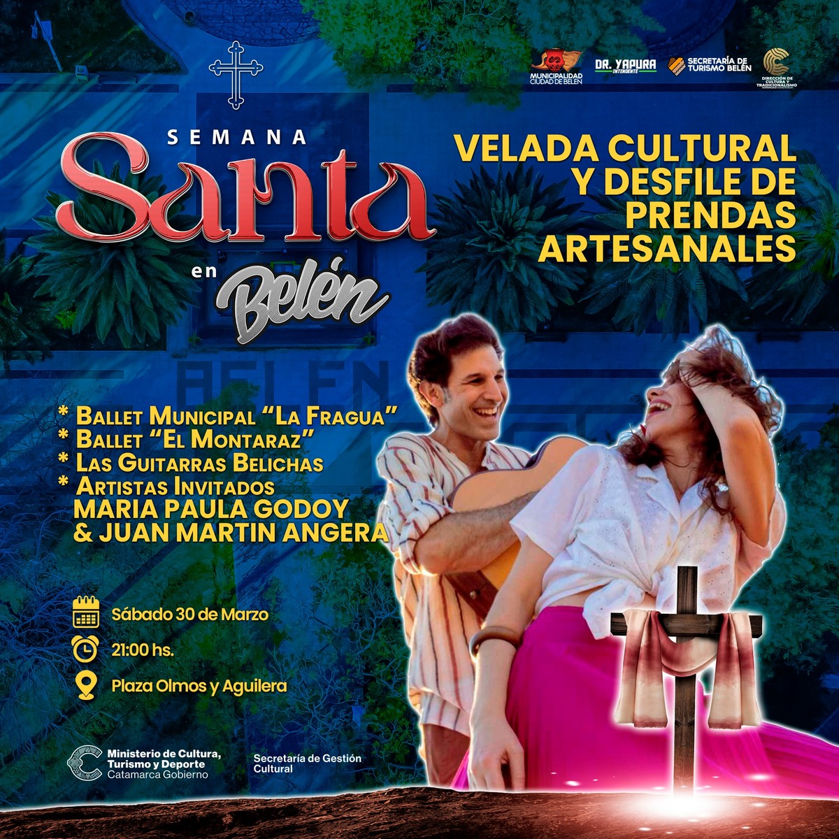 Velada cultural y desfile de prendas artesanales para este sábado en ...